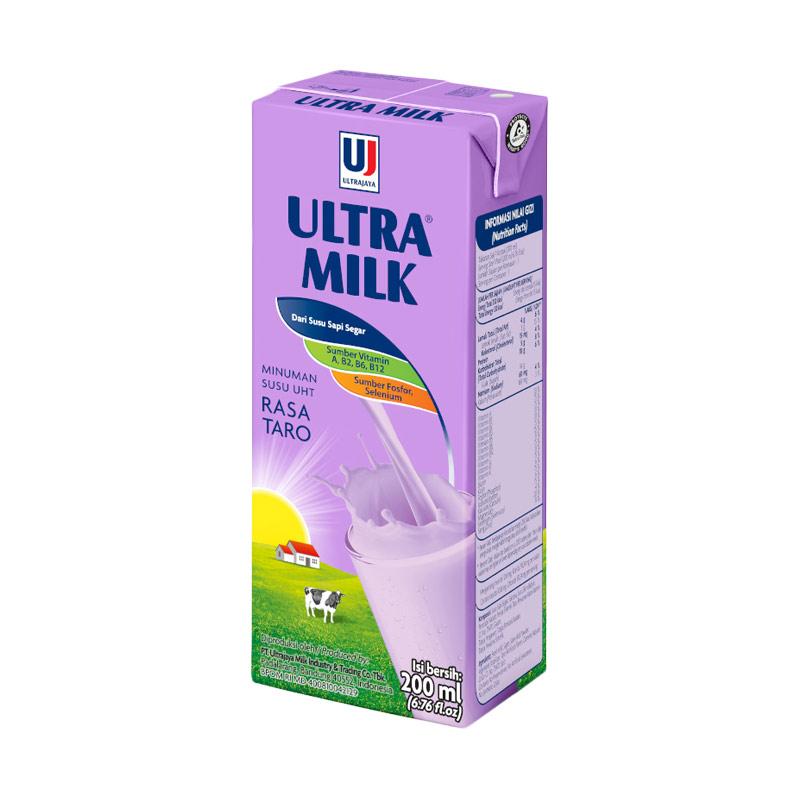 Jual Ultra Milk Taro Susu Uht [200 Ml/6pcs] Di Seller The Sweet Recipe ...