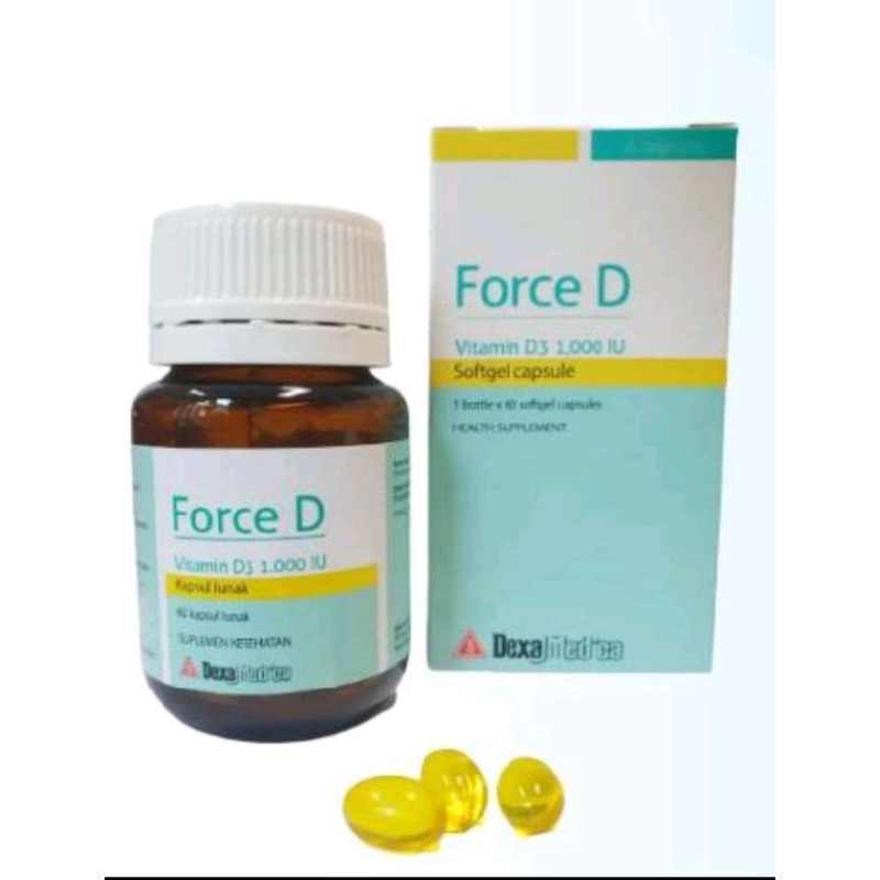 Jual Dexa Medica Force D3 1000 Iu Di Seller Raditya - Raditya - Kota ...