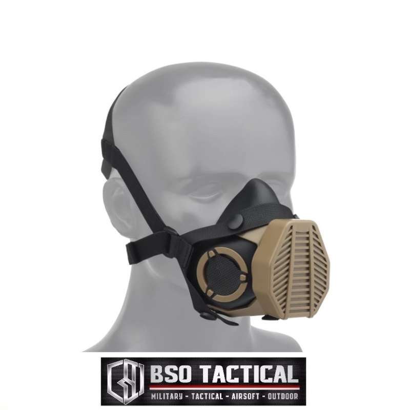 Jual Tactical Mask Emerson Breather Hepa Filter Function Special ...
