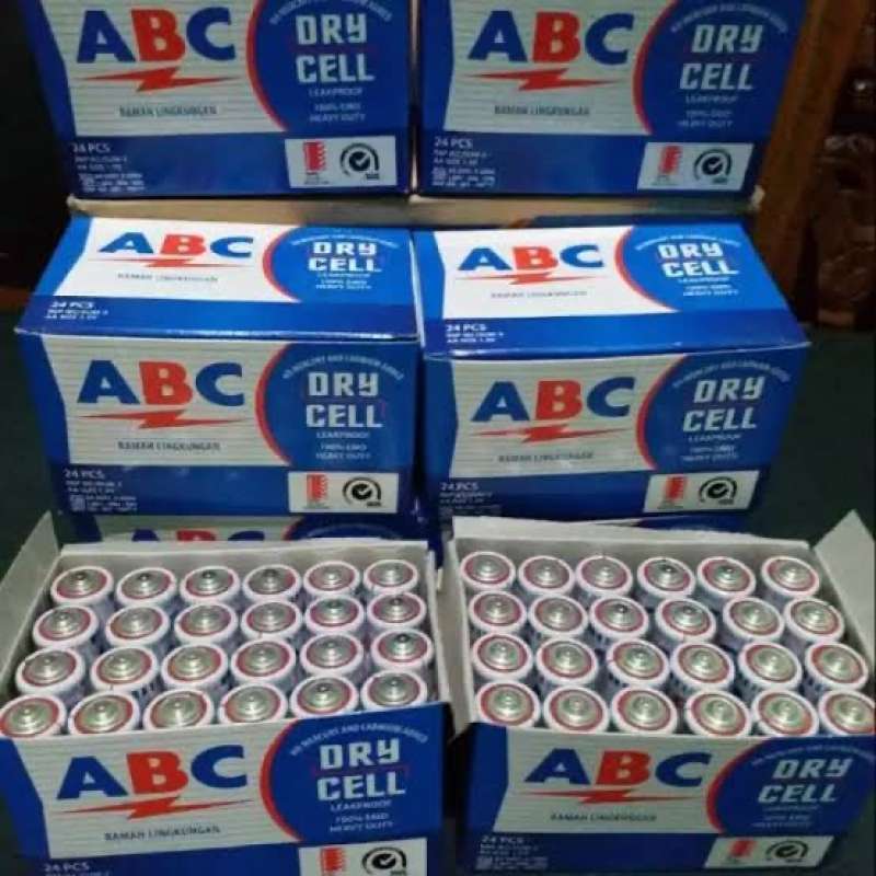Jual Baterai Abc 1 Box Original Murah - Harga Diskon Juni 2024 | Blibli.com