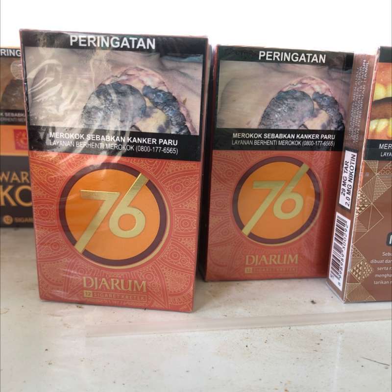 Jual Rokok djarum 76 kretek 12 di Seller RACell Store - Balong, Kab ...