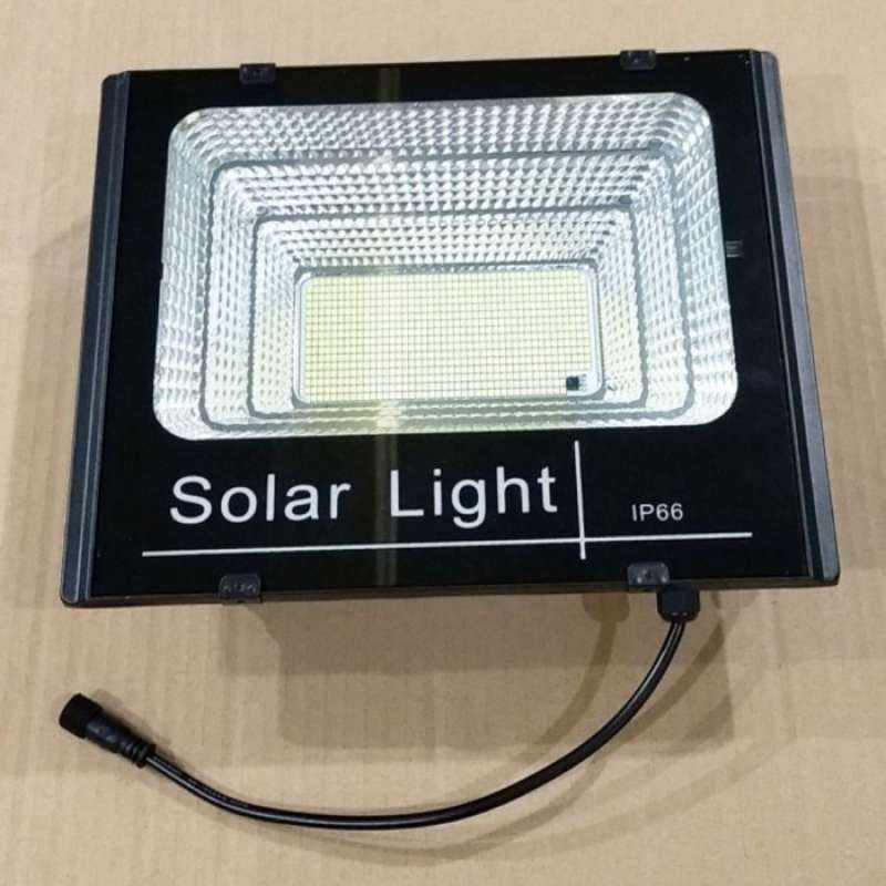 Jual Lampu Sorot Solar Cell Tenaga Surya 300 watt Lampu Tembak 300w Panel ORIGINAL 100 % di ...