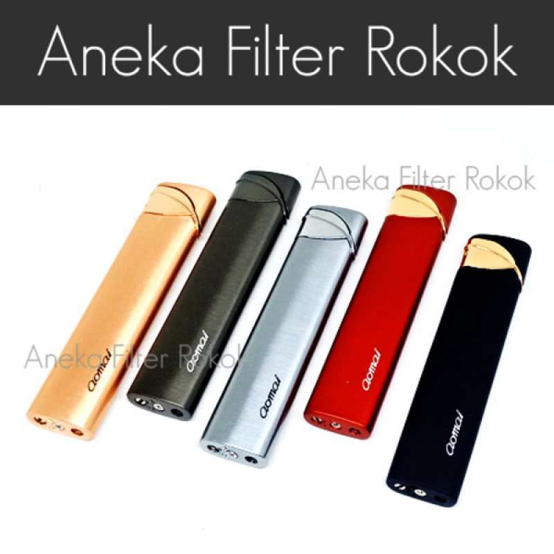 Jual Korek Api Bara Single Jet Flame Lighter AOMAI Slim Elegant Color ...