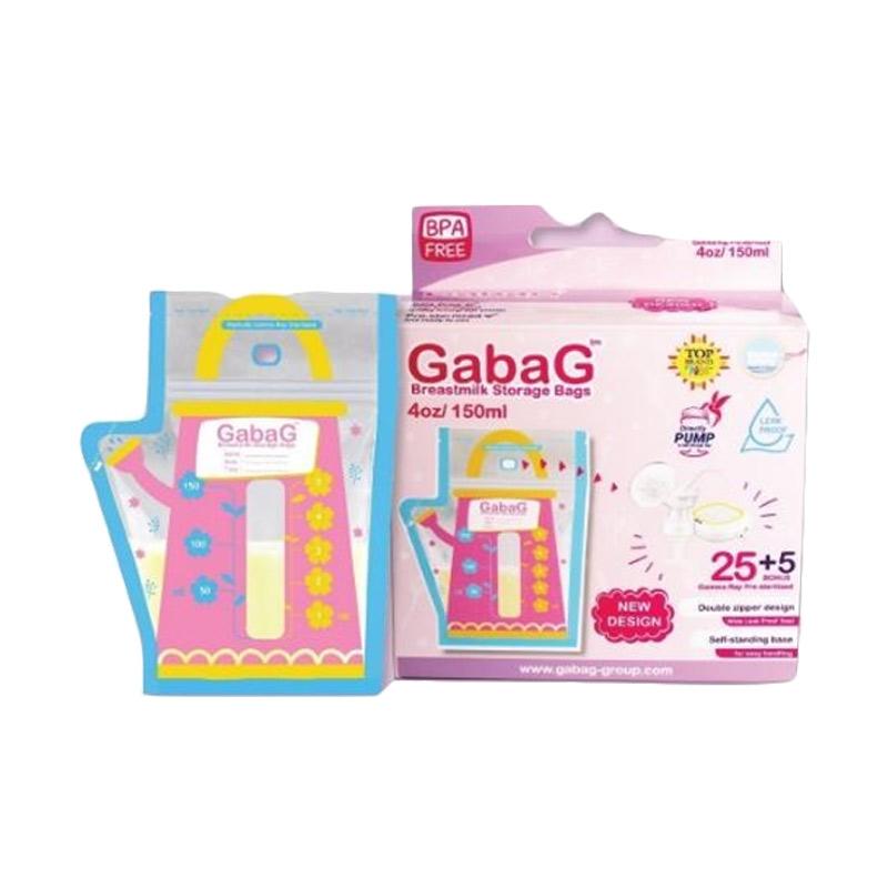 Jual GABAG Breastmilk Storage Bag / Kantong ASI Blue 150ml di Seller ...