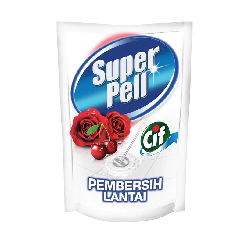 Jual SUPER PELL Cherry Rose Cairan Pembersih Lantai [800 mL/ Kemasan ...