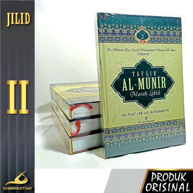 Jual Sinar Baru Algensindo - Buku - Tafsir Al-Munir ( Marah Labid ) Jilid 2 ( Juz 6 sd 10 ) - Al ...