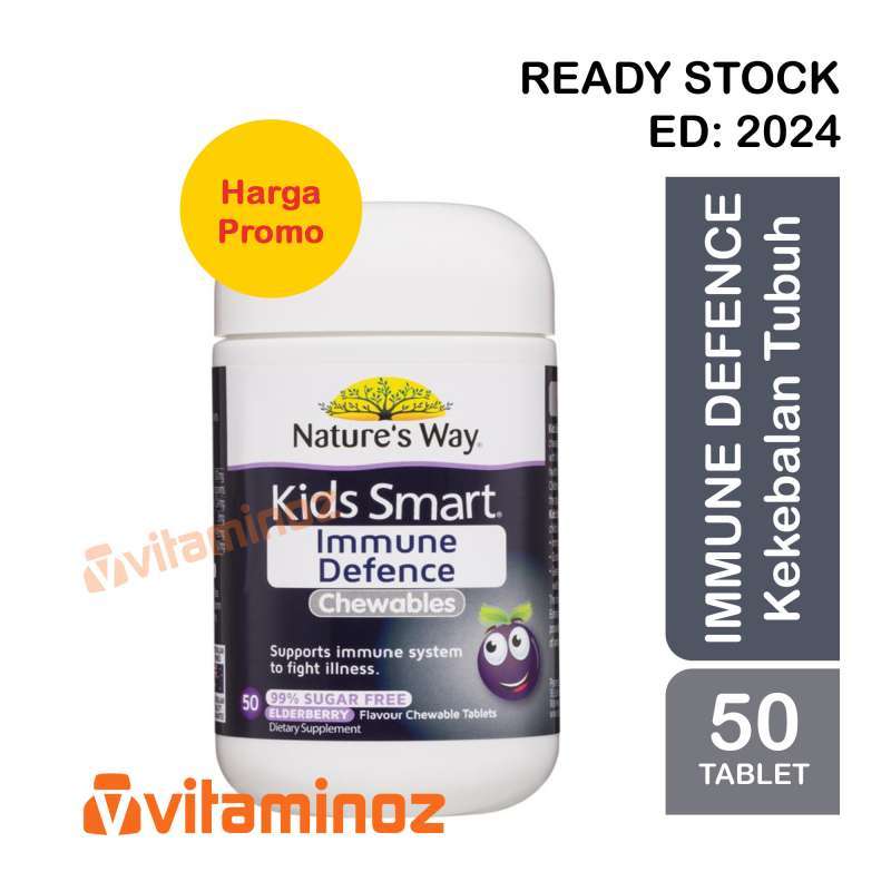 Jual Nature's Way Kids Smart Immune Defence - 50 Chewable Tablets di ...