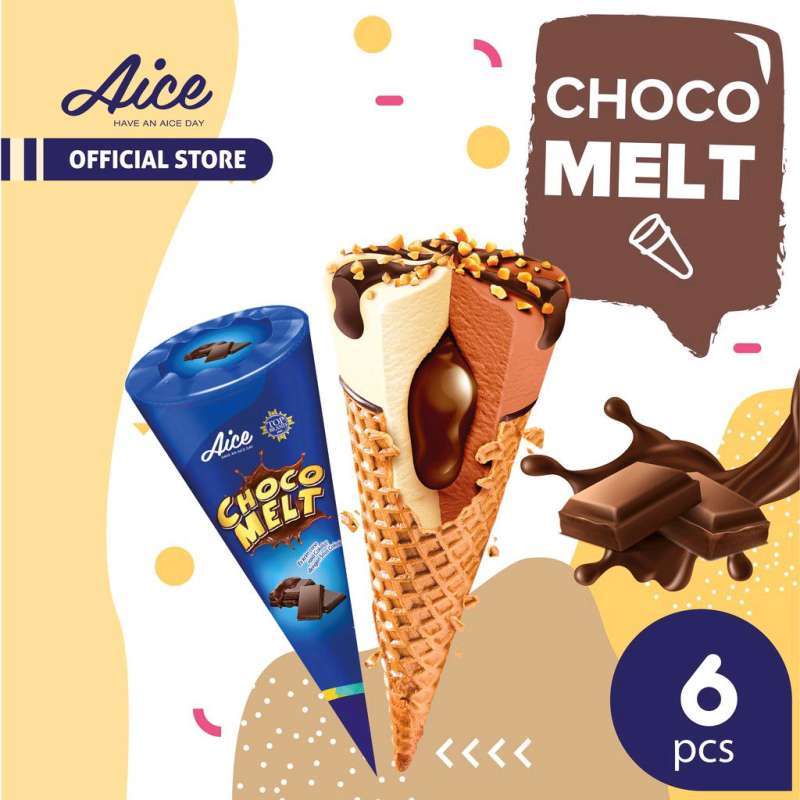 Promo Aice Choco Melt 1 Box Isi 24 Pcs Diskon 17% Di Seller Yahya ...