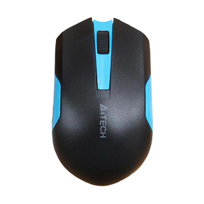 Jual A4TECH G3-200N V-Track Mouse Wireless [Original] - Biru di Seller ...