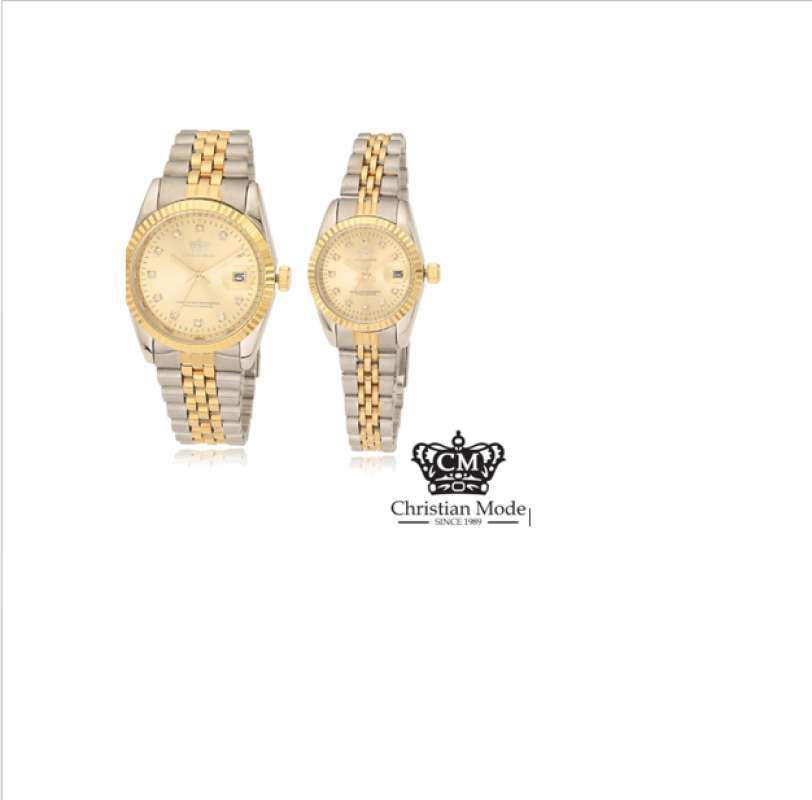 Jual Christian Mode Watch Couple - Jam Tangan Pasangan Korea di Seller ...