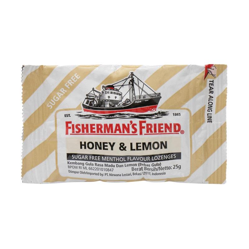 Jual FISHERMAN'S FRIEND Honey & Lemon Sugar Free Permen [25 g] di ...