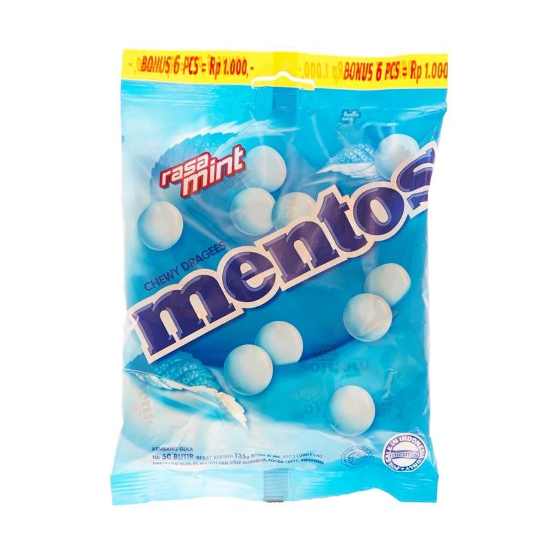 Jual Mentos Mint Permen [Bag/ 135 g] di Seller Suzuya Official Store ...