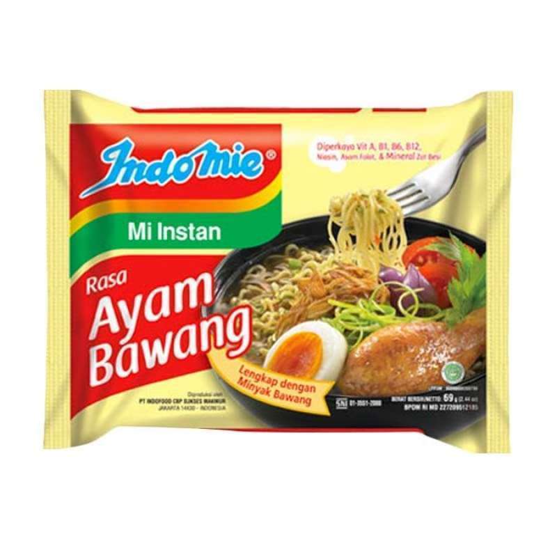 Jual Indomie Mie Ayam Bawang Instant 5 bungkus | Indomi Kuah Instan ...