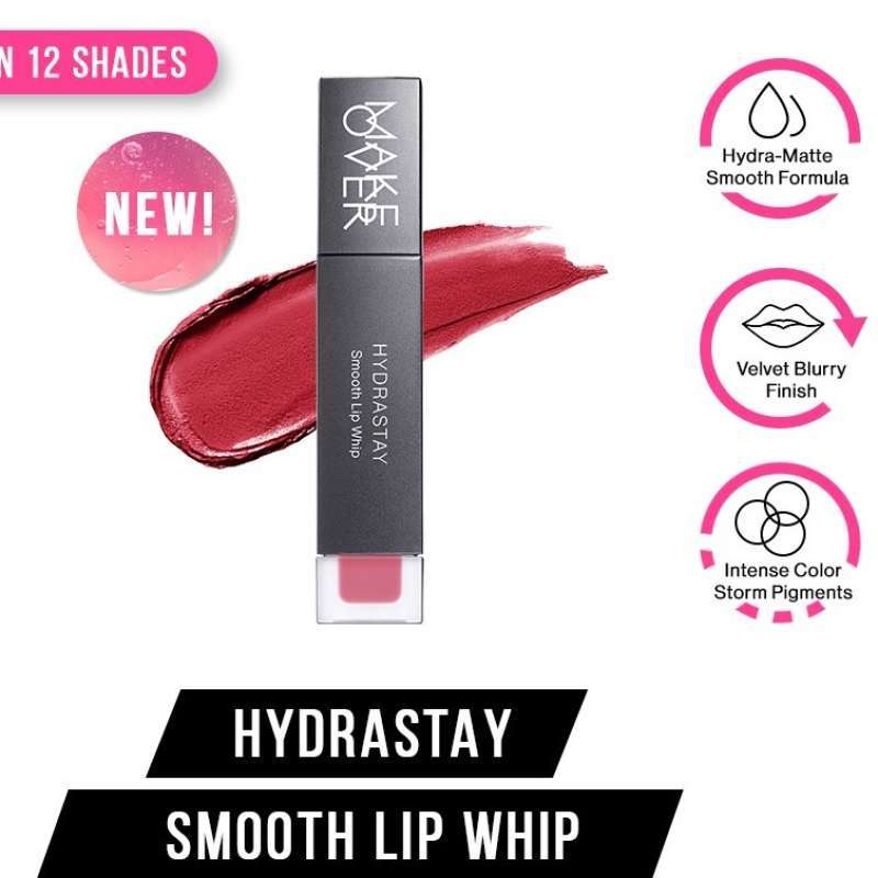 Promo Make Over Hydrastay Smooth Lip Whip 6.5 g - lip cream matte - lip ...