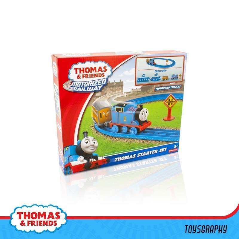 Jual Thomas And Friends Thomas Starter Set Electronic Motorized Railway ...