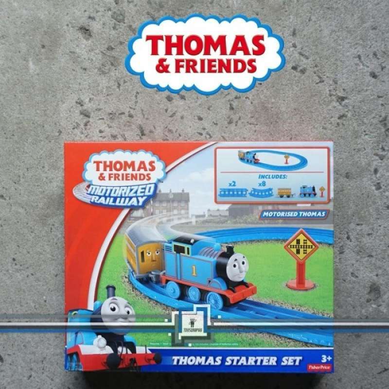Jual Thomas And Friends Thomas Starter Set Electronic Motorized Railway ...