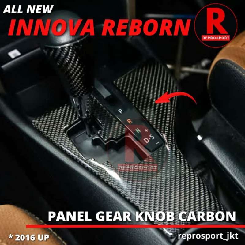 Promo INNOVA REBORN 2016 UP PANEL GEAR KNOB CARBON Diskon 12% di Seller ...
