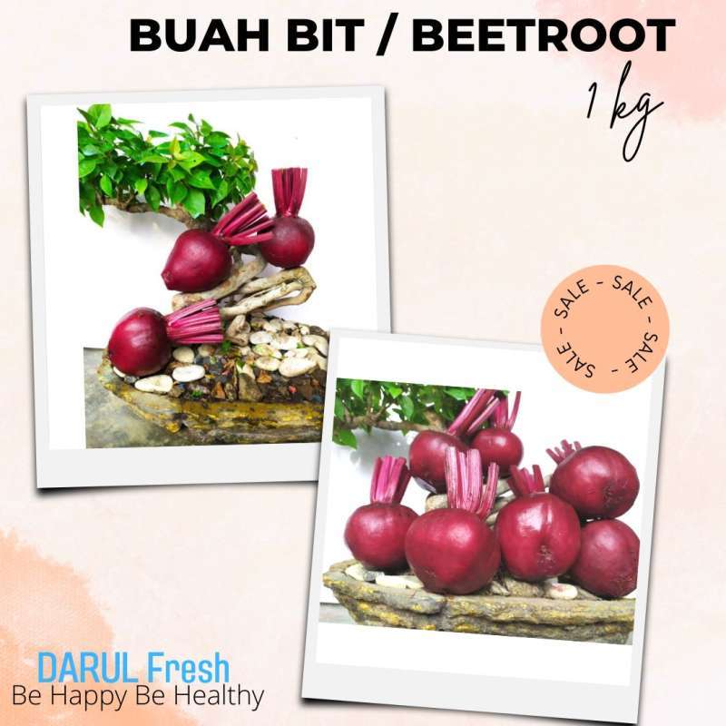 Jual buah bit atau beetroot fresh 1kg di Seller DARUL Fresh - Alamendah ...