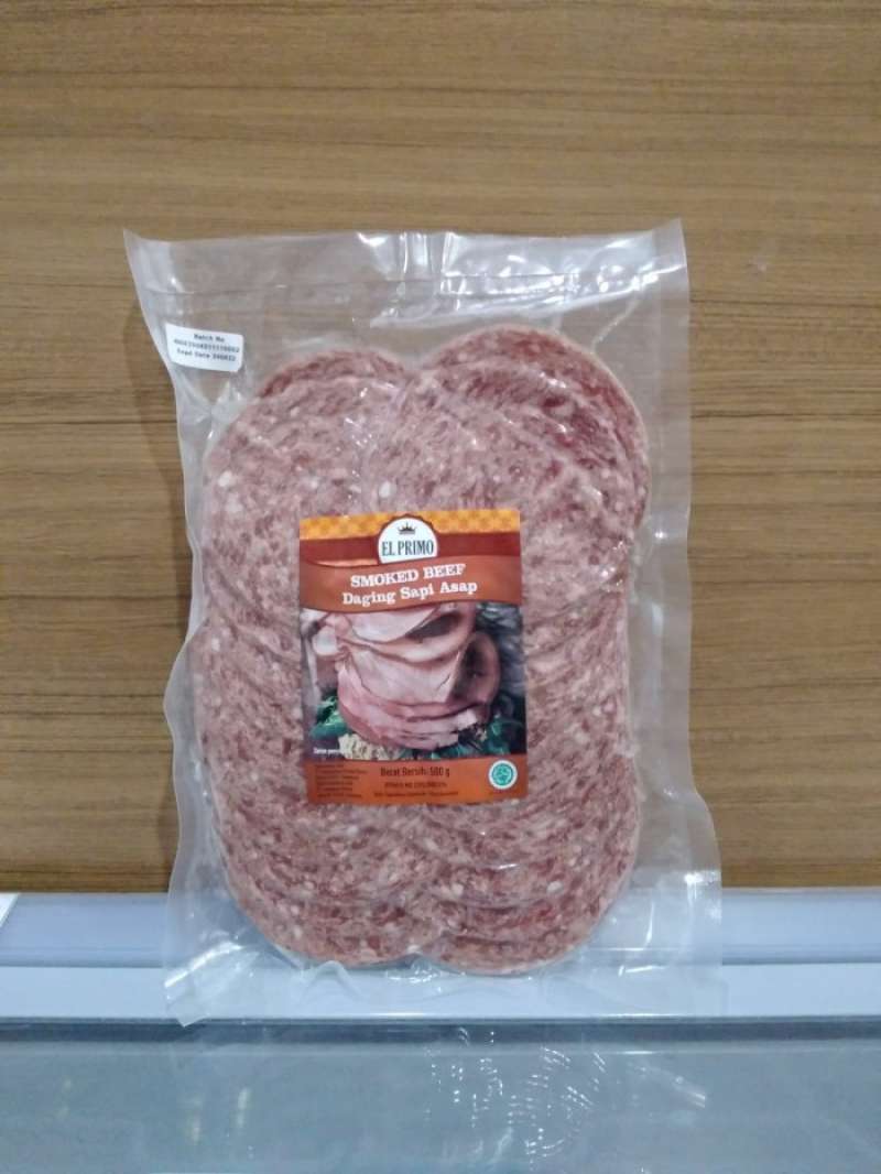 Jual El Primo PEPPERONI SMOCKED BEEF SLICED - 500GR di Seller Kiko_Mart ...