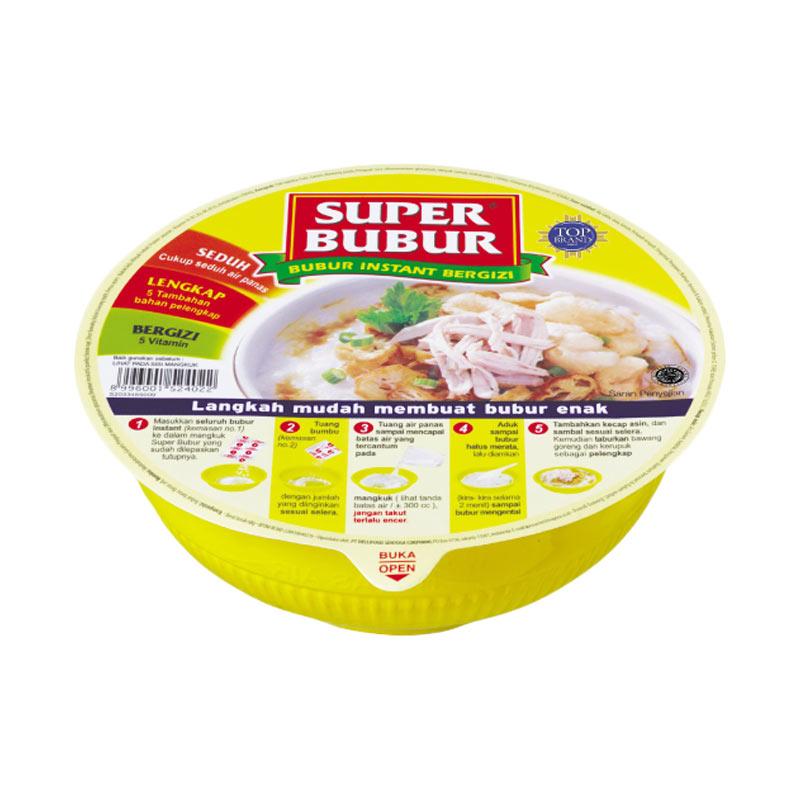Promo Super Bubur Ayam Bubur Instan [64 G/ Cup] Diskon 9% Di Seller ...