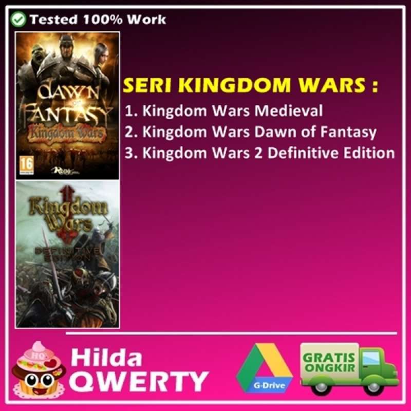 Jual Kingdom Wars Game Paket Lengkap SEMUA SERI untuk PC Laptop di Seller Hilda Qwerty - Gumuruh ...