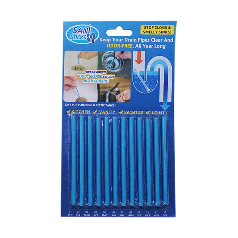 Jual Sani Stick Drain Pembersih Pewangi Wastafel Saluran Air Mampet ...