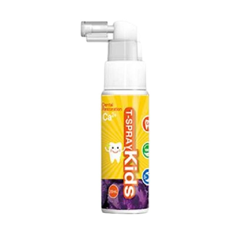 Jual Toothfilm Grape Flavour T-Spray Kids Mouth Spray Gum and Teeth ...