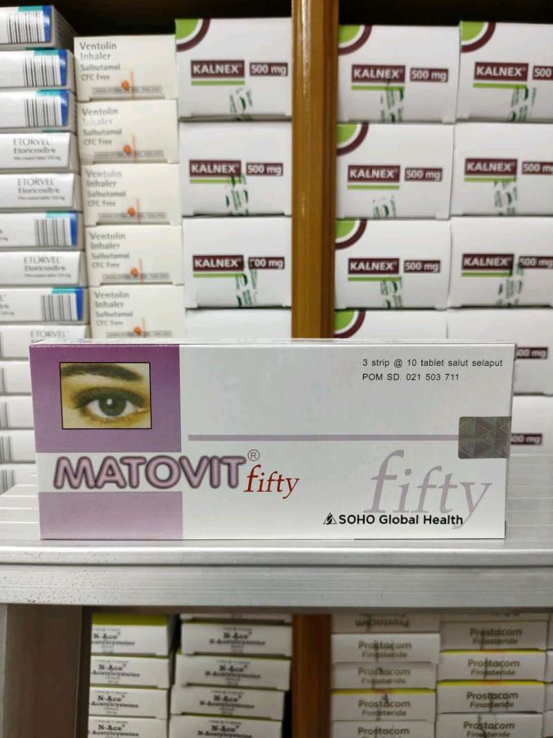 Jual matovit fifty di Seller Apotekkeluarga - Kota Jakarta Timur, DKI ...