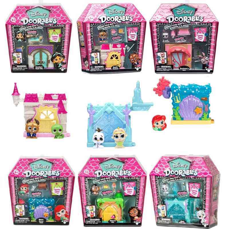 Promo Disney Doorables Mix and Stack Mini Playsets Series with House ...