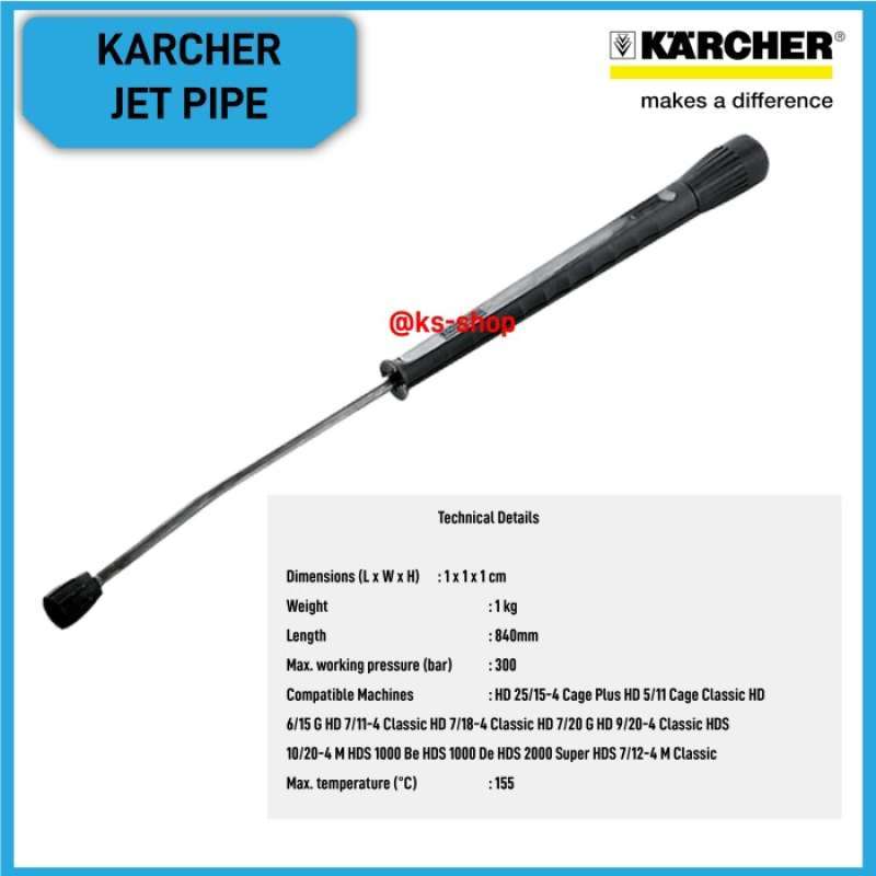 Promo Karcher Jet Pipe Nozzle - MULTICOLOUR Diskon 9% di Seller ...