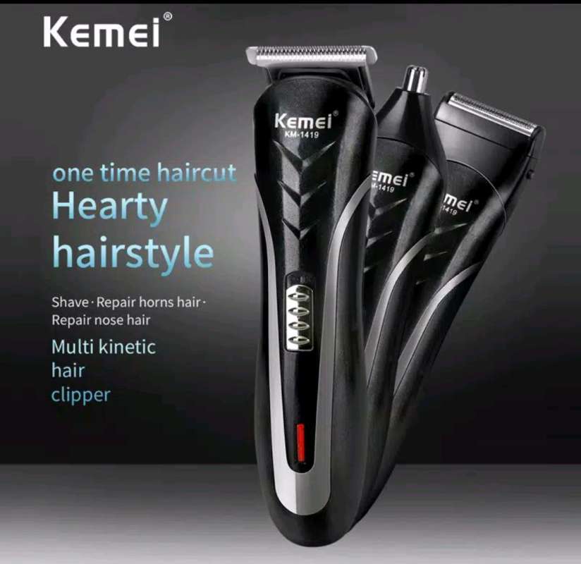 Jual Kemei Km 1419 Alat Cukur Rambut Professional Hair Clipper Bergaransi Di Seller Trench ...
