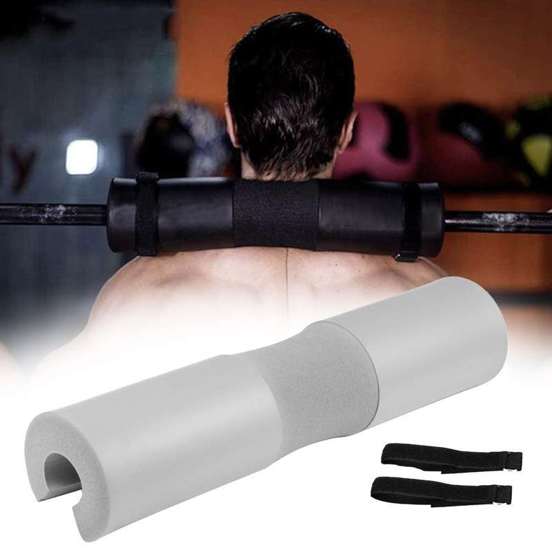Jual Foam Padded Barbell Bar Cover Squat Pad Weight Lifting Shoulder ...
