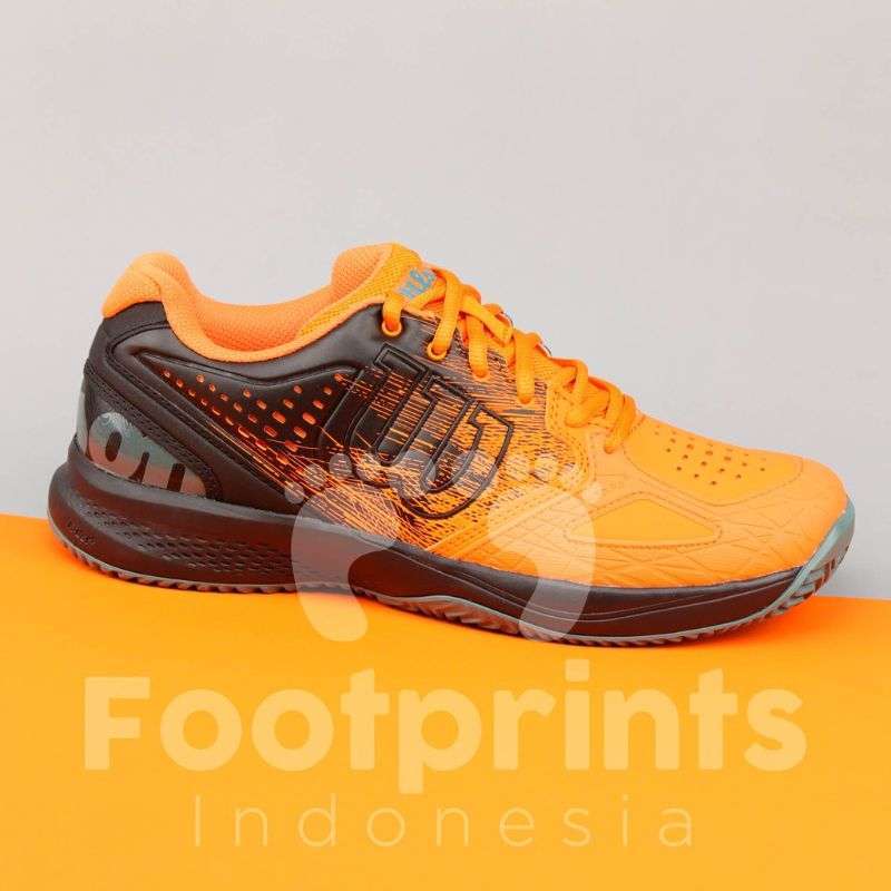 Jual Footprints Indonesia Sepatu Tenis Wilson Kaos Comp 2.0 Orange ...