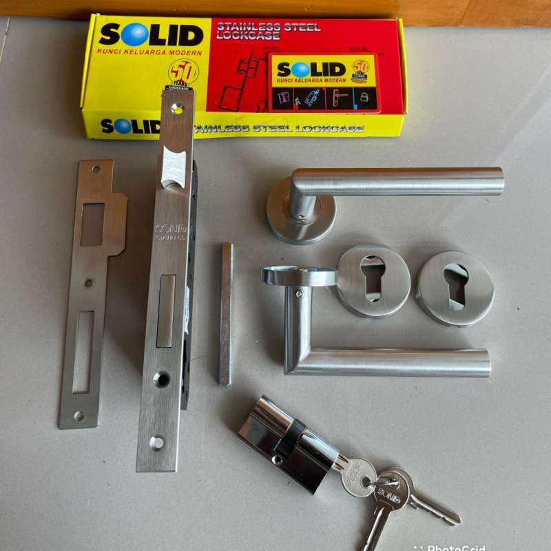 Promo Hre 61.41 Solid Polos Kunci Pintu Solid Handel Rosete Kunci Pintu ...