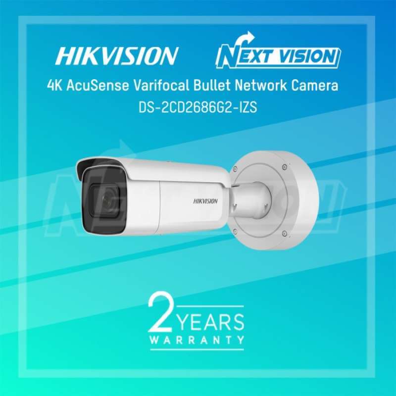 Jual BEST PROMO DS-2CD2686G2-IZS - HIKVISION IP CAM 8MP MOTORIZED DARKFIGHTER ACUSENSE di Seller ...