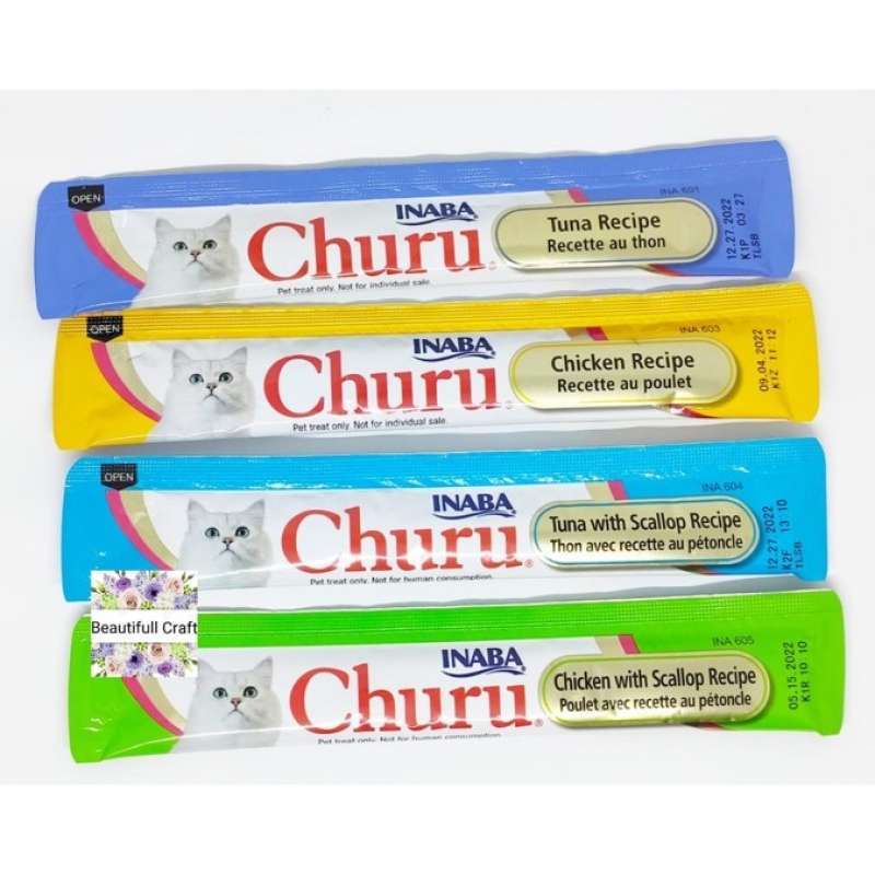 Jual inaba churu/snack kucing di Seller PETSHOPVIRAL1 - Rempoa, Kota ...