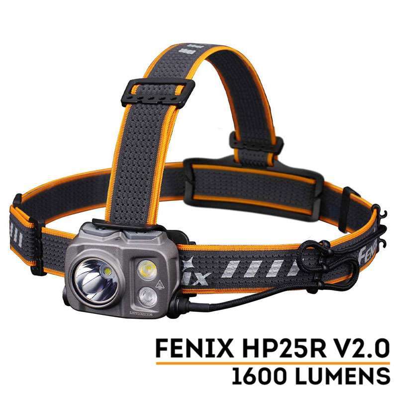 Promo Fenix HP25R V2 USB-C Rechargeable LED Headlamp – 1600 Lumens / Senter Outdoor /Senter ...