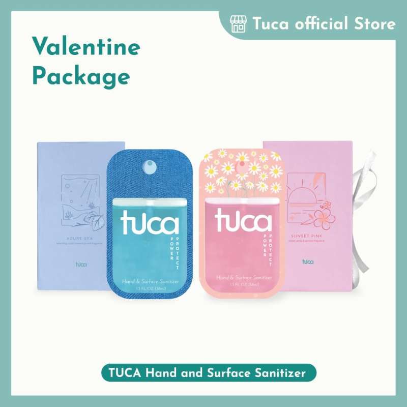 Jual Tuca Hand Sanitizer and Surface Sanitizer Couple Valentine Edition ...