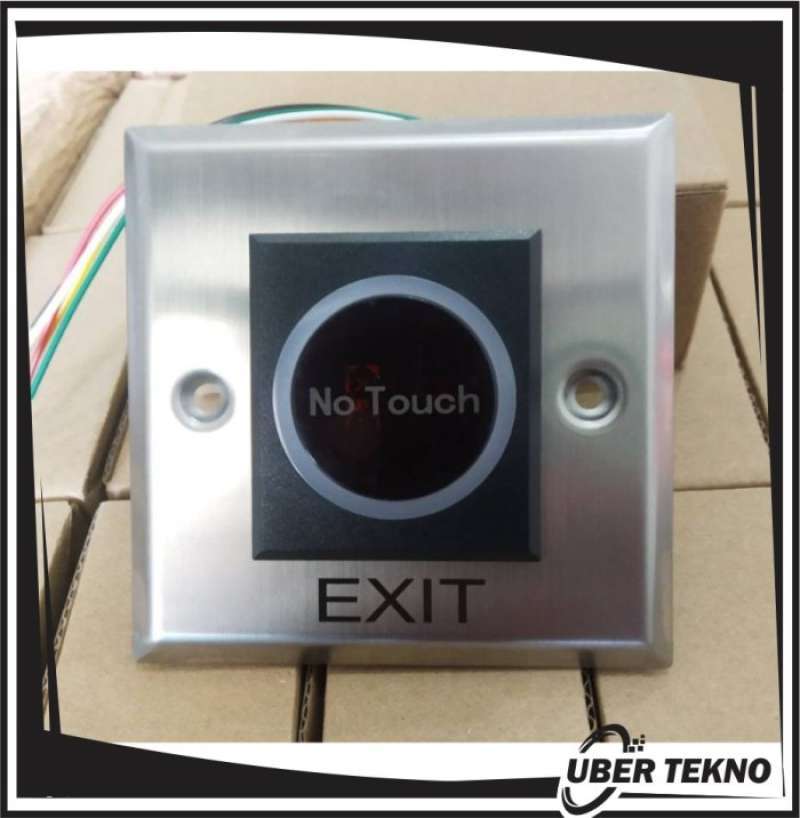 Jual Exit Button No Touch IR Sensor - Contactless Door Exit Button di ...