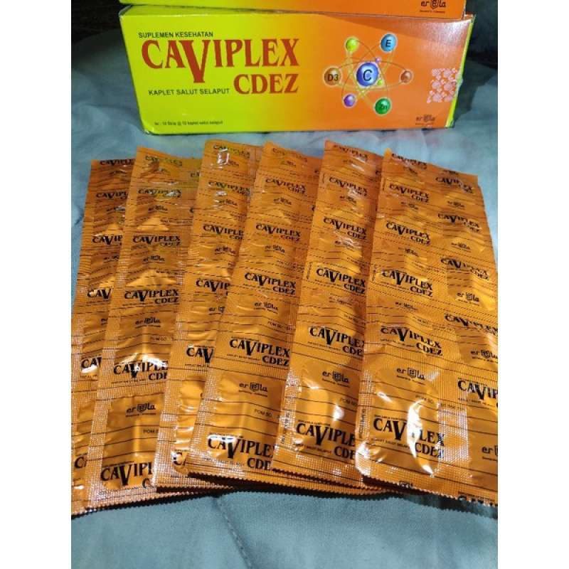 Jual CAVIPLEX CDEZ BOX ISI 100 TABLET - Multivitamin di Seller ...