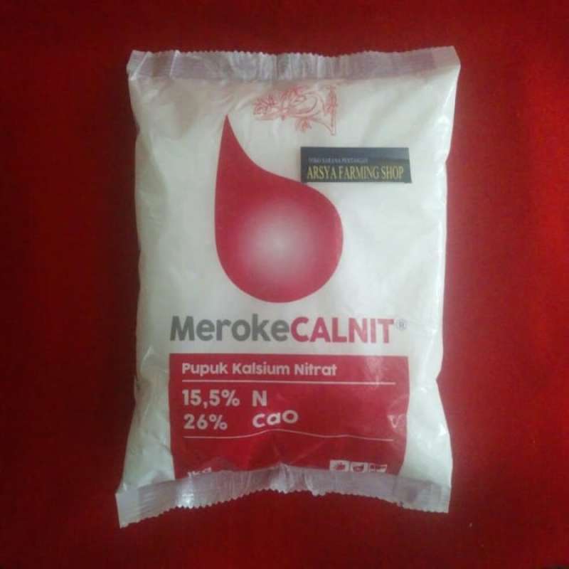 Jual Dijual Meroke Calnit 1Kg Pupuk Kalsium Nitrat Untuk AB Mix ...
