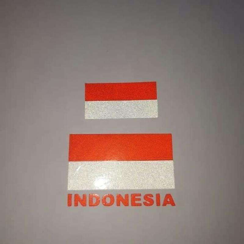 Jual Sticker cutting bendera merah putih isi 4 pcs di Seller ...