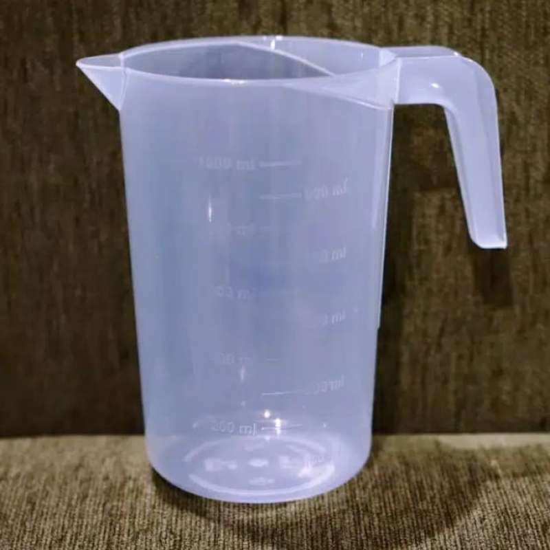 Promo Gelas Ukur Takar 1000 Ml Air Kopi Susu Atau Pengukur Urin Cairan ...