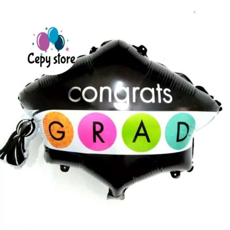 Jual BALON FOIL GRADUATION TOGA / BALON FOIL SARJANA TOGA JUMBO di ...
