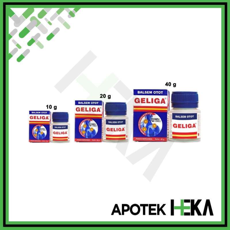 Jual Balsem Otot Geliga Cap Lang - 10 g / 20 g / 40 g di Seller Apotek ...