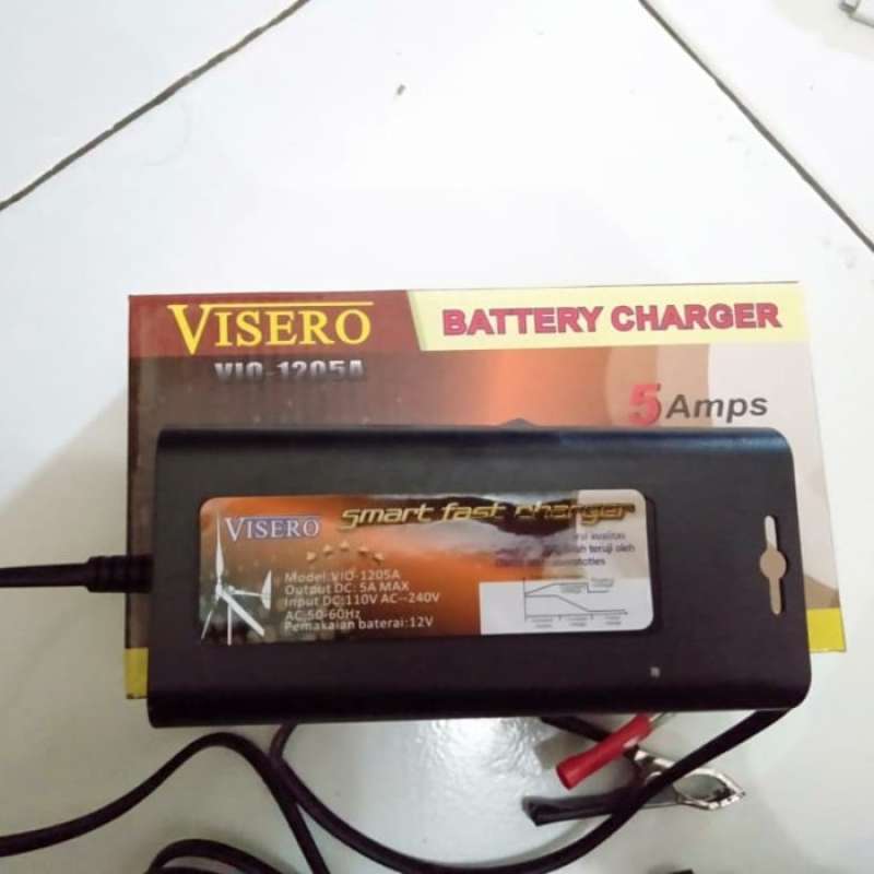Jual smart fast charger accu/aki 12v 5a otomatis di Seller Darius ...