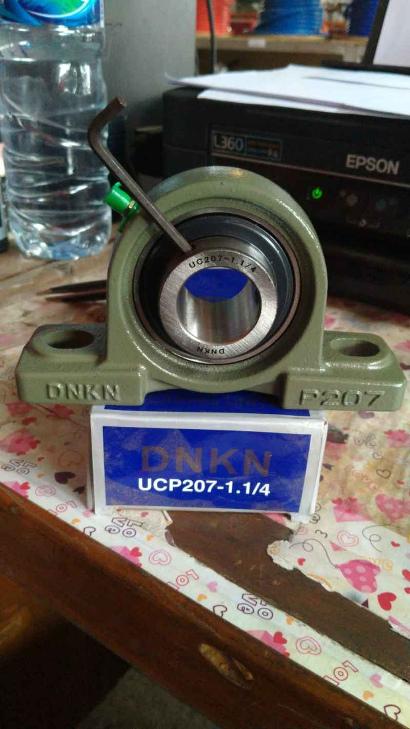 Jual Nkn Ucp 207-20 (as : 1 1/4 / 31.75mm) Dnkn Pillow Block Bearing Di Seller Amanahtehnik ...
