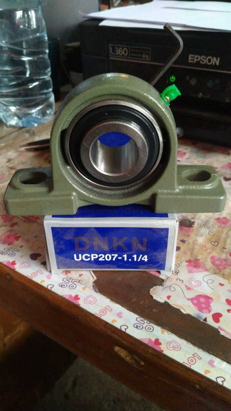 Jual Nkn Ucp 207-20 (as : 1 1/4 / 31.75mm) Dnkn Pillow Block Bearing Di Seller Amanahtehnik ...