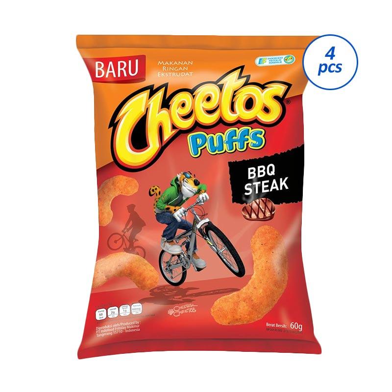 Jual 11.11-Cheetos Puffs BBQ Steak [60 g/ 4 pcs] di Seller Indofood ...