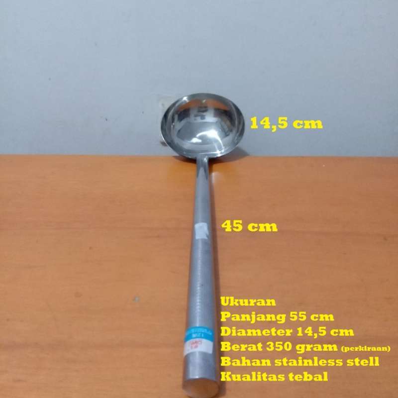Jual Irus Super Besar Diameter 6 Cm - 17 Cm, Stainless Tebal, Gagang ...